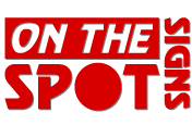 Welcome to On the spot signs | On the spot